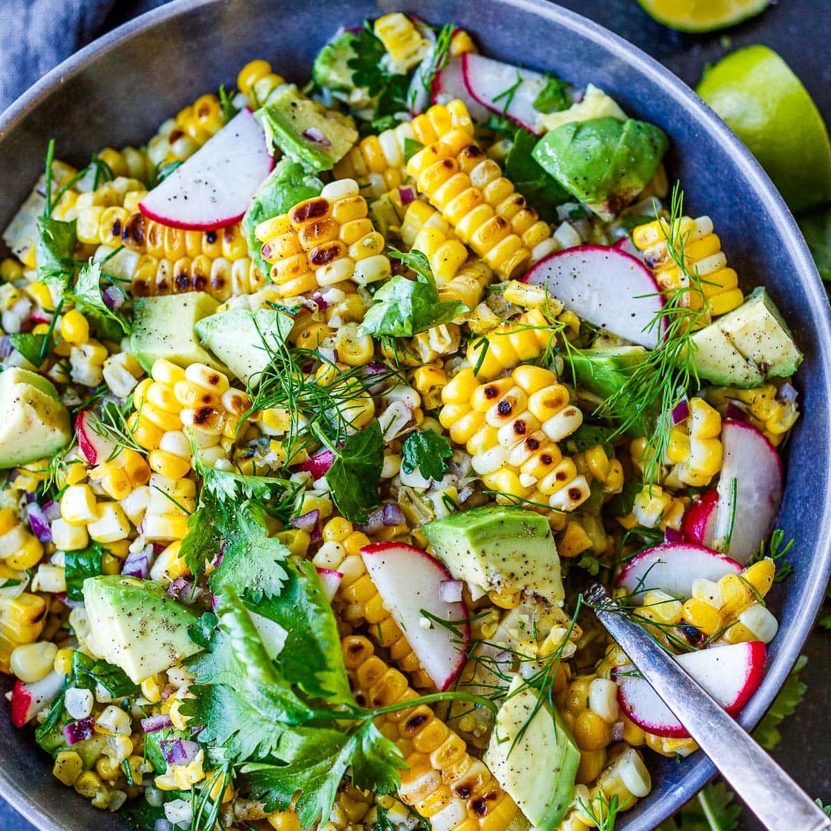 Avo & Charred Corn Delight (per serving) – Meatongrant